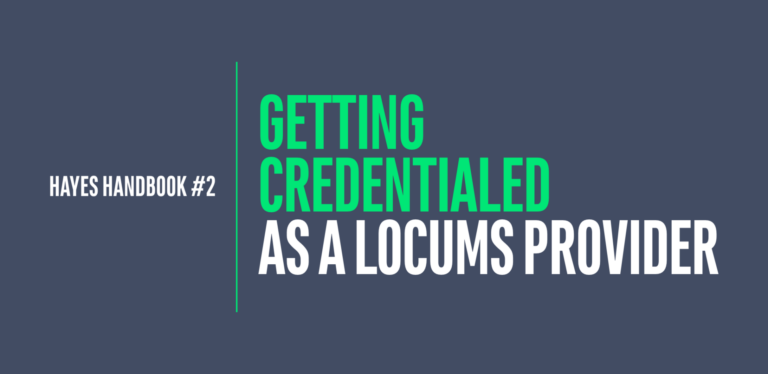 The Locums Process | Hayes Locums